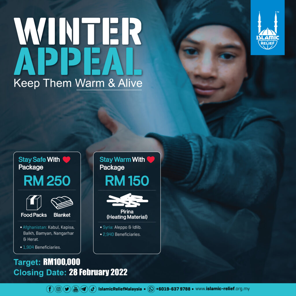 Winter Appeal | Islamic Relief Malaysia