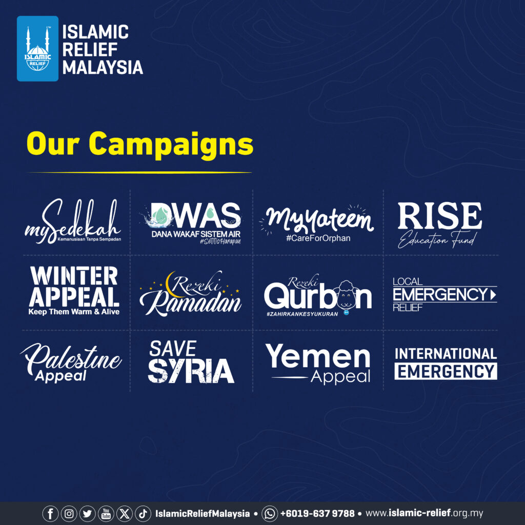 Support Us | Islamic Relief Malaysia