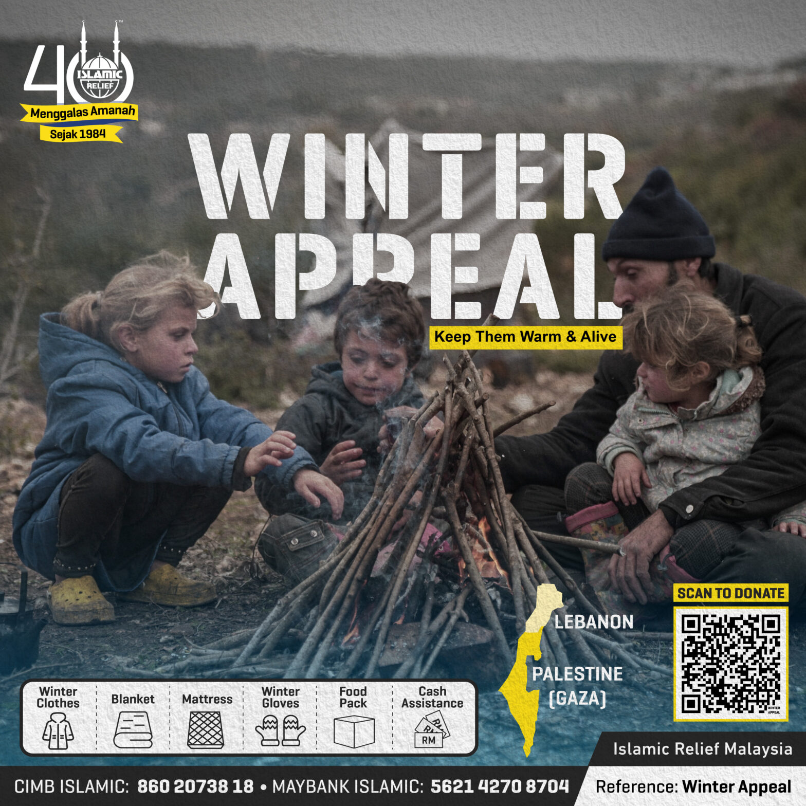 Winter Appeal | Islamic Relief Malaysia